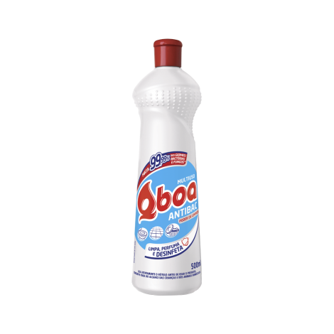 Limpador Qboa Multiuso Antibac 500ml - Caixa 12X500ml | Mr. Estoque | O ...